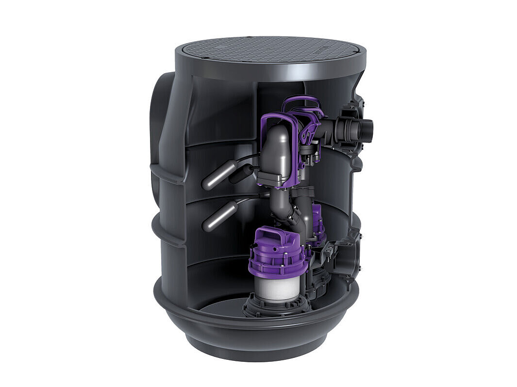 Aquapump Small pumping station - The economical solution for private ...